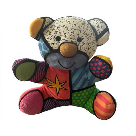 Romero Britto | Toys | Romero Britto For Enesco Music Festive Bear ...